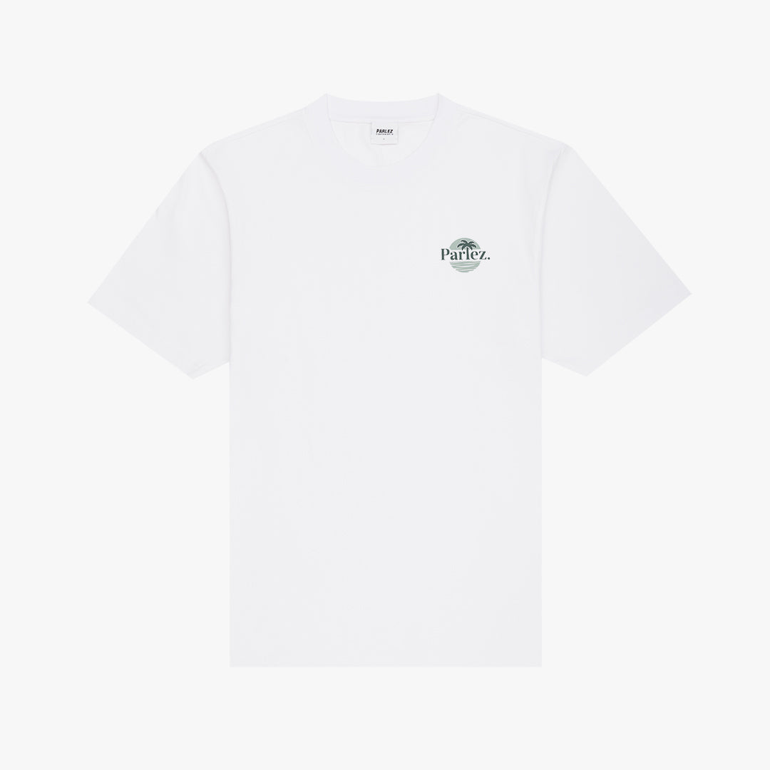 Buy The Parlez Boca T-Shirt White | Parlez Streetwear
