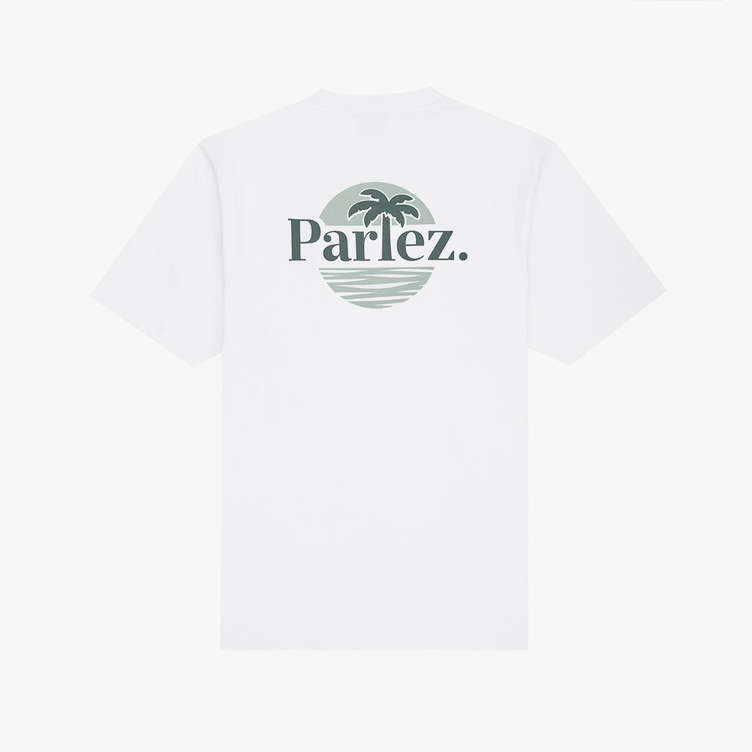 Buy The Parlez Boca T-Shirt White | Parlez Streetwear