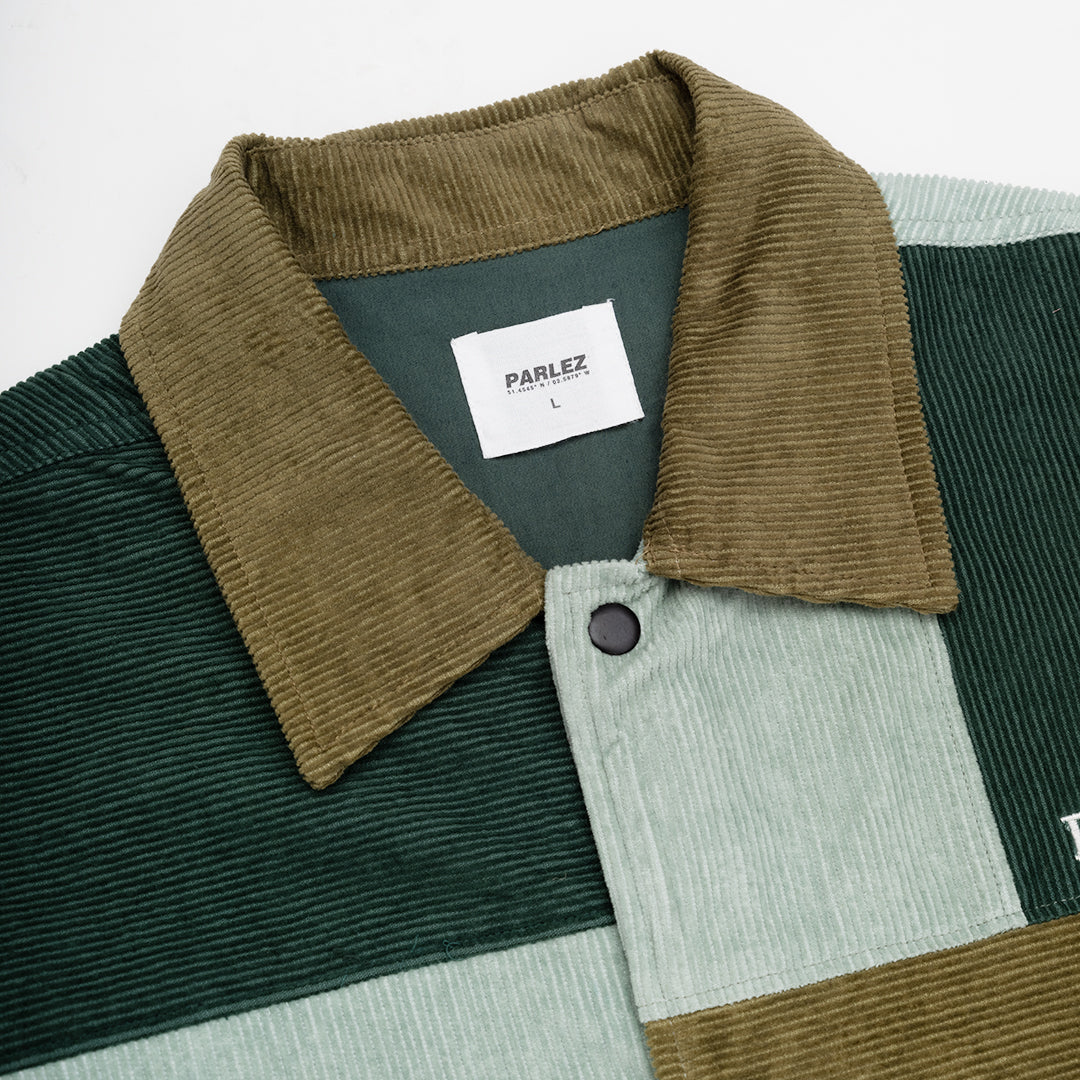 Buy The Parlez Craftsman Jacket Kelp Green | Parlez Streetwear