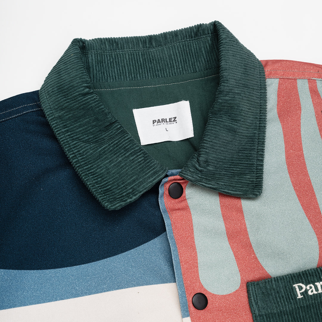 Buy The Parlez Pinnacle Jacket Multi | Parlez Streetwear