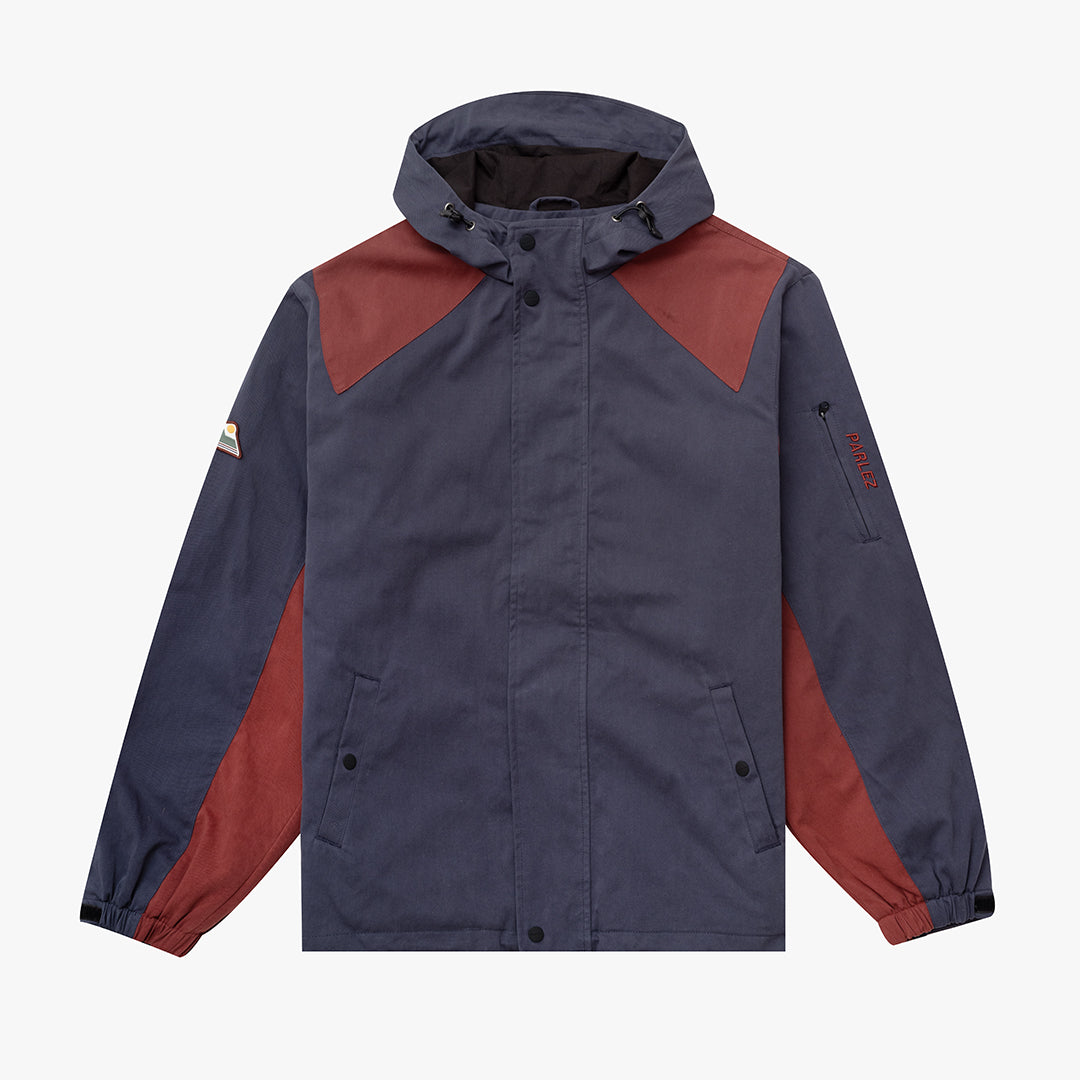 Buy The Parlez Shield Jacket Ether Blue | Parlez Streetwear