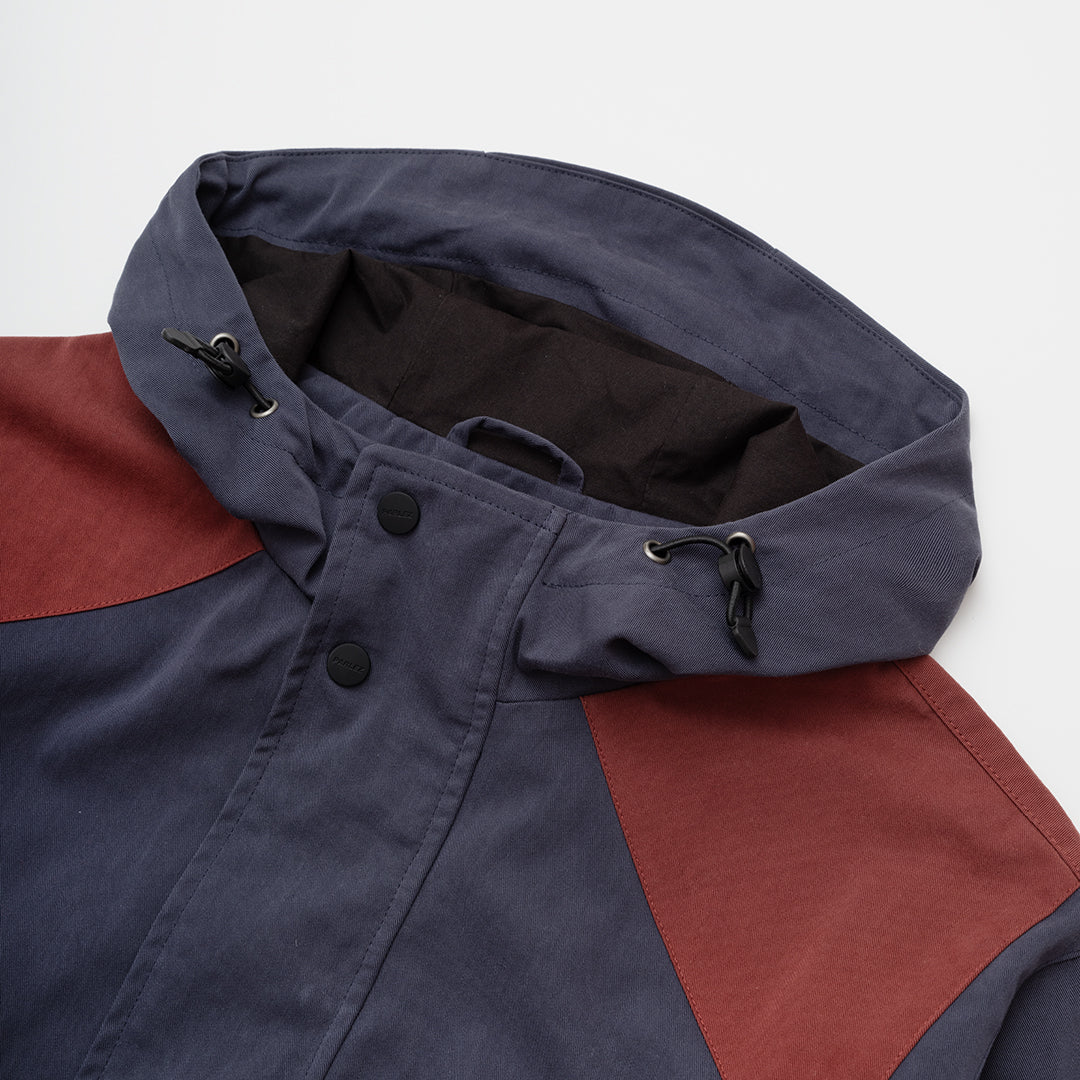 Buy The Parlez Shield Jacket Ether Blue | Parlez Streetwear